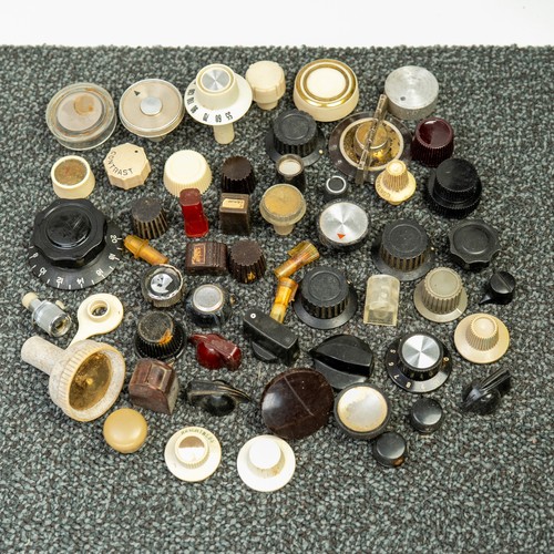 50+ Vintage Radio / TV / Equipment Knobs Used Midcentury Plastic ...