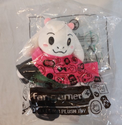 Deltarune Undertale White Ralsei With Scarf No Hat Rare Fangamer Plush ...