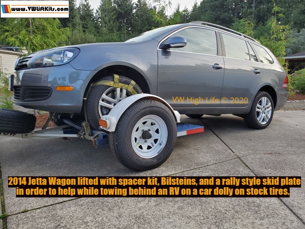 Lift Kit for VW Golf Sportwagen MK6 Jetta Wagon TDI MK5 Suspension ...