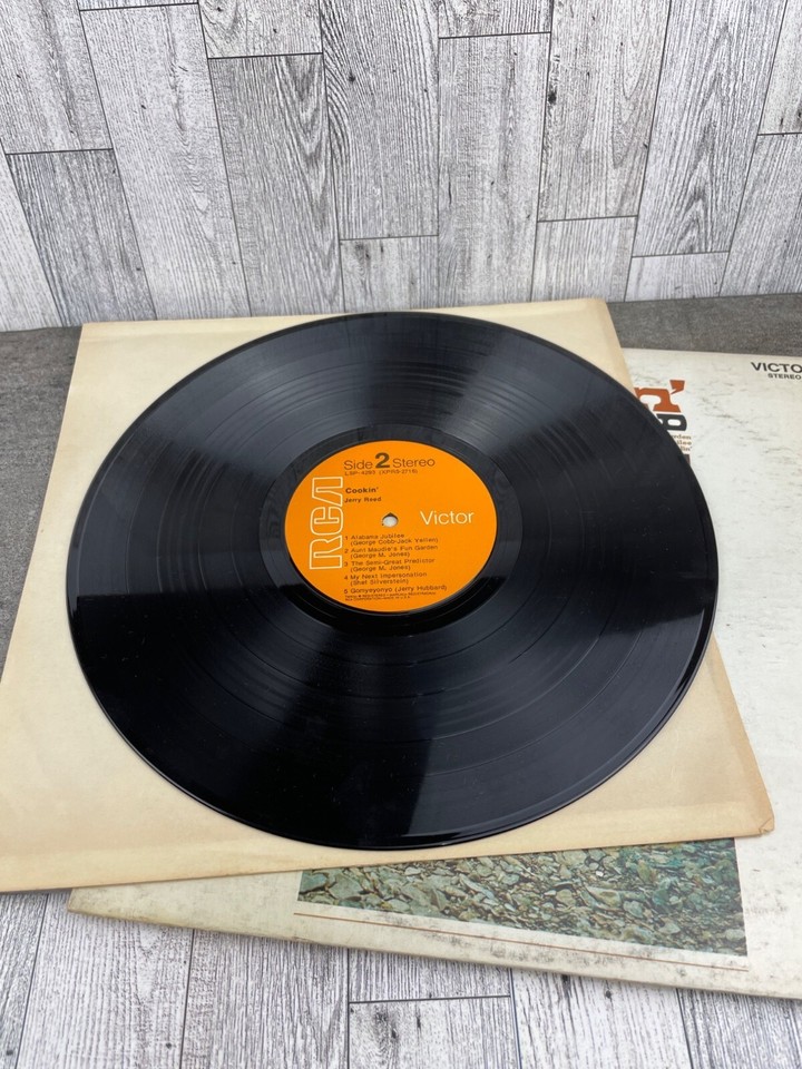 Jerry Reed Cookin Vinyl Record 1970 RCA | eBay
