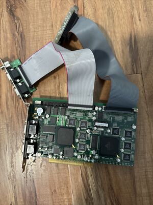 Genuine Eyemax DVB-9632 32-Channel Surveillance DVR PCI Card w/6 Video ...