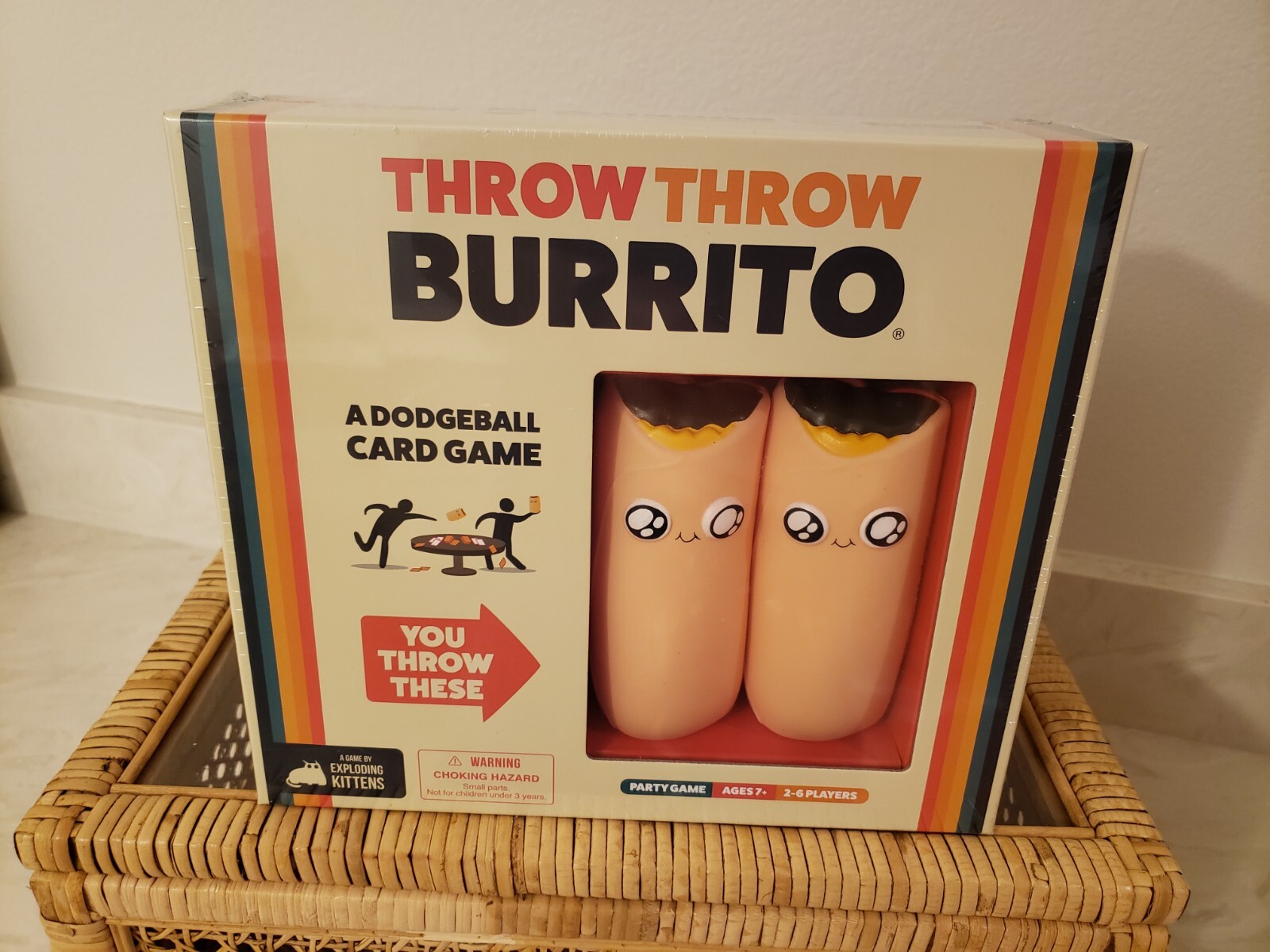 Throw Throw Burrito Card Game New Sealed by Exploding Kittens 852131006174 | eBay