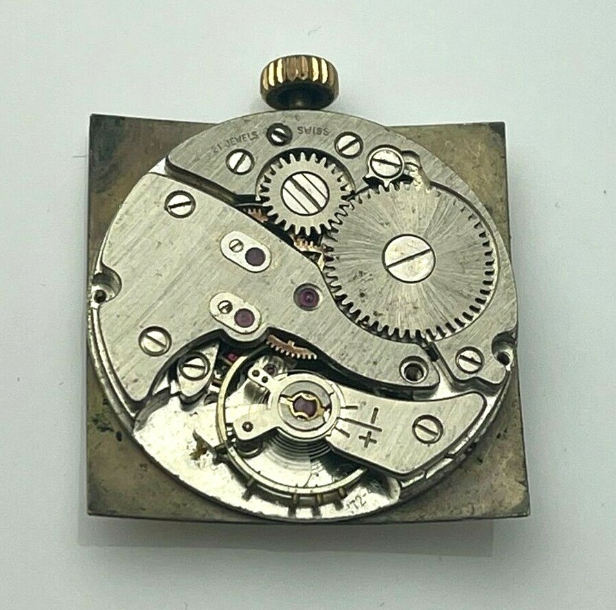 FHF 12-4N Movement Original Watch Incomplete Machine For Parts FESTINA ...