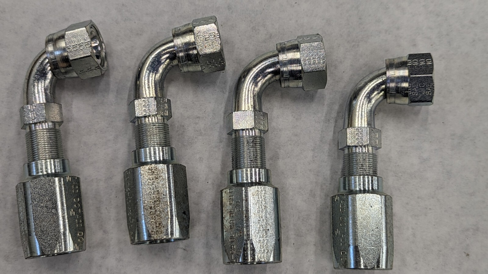 R5-08-668 Parker Reusable Field service Fitting 13/32 hose to # 8 JIC ...