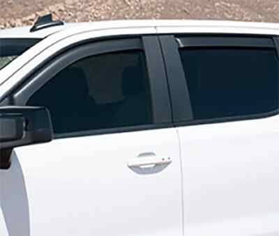 Genuine Chevrolet Smoked Set of 4 Weathershields Silverado 1500 ...