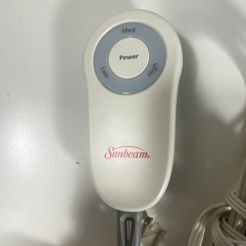 Sunbeam Blanket Heat Control Controller Remote 3-Prong Q85B E23623F | eBay