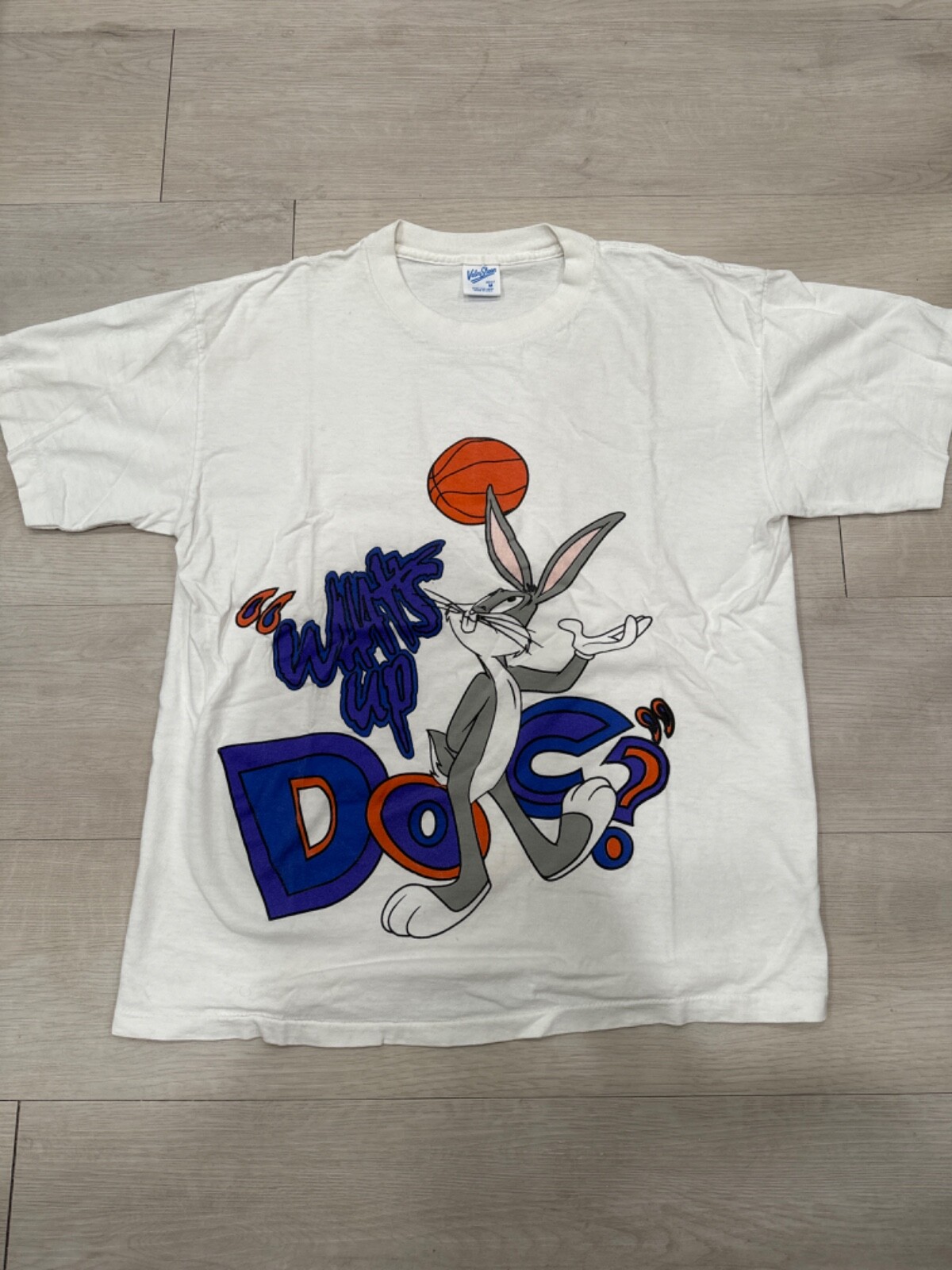 Vintage Bugs Bunny Basketball Made In USA Velva Sheen… - Gem