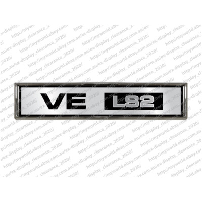 #2564 BADGE TO SUIT HOLDEN VE LS2 COMMODORE CHROME CAR EMBLEM | eBay
