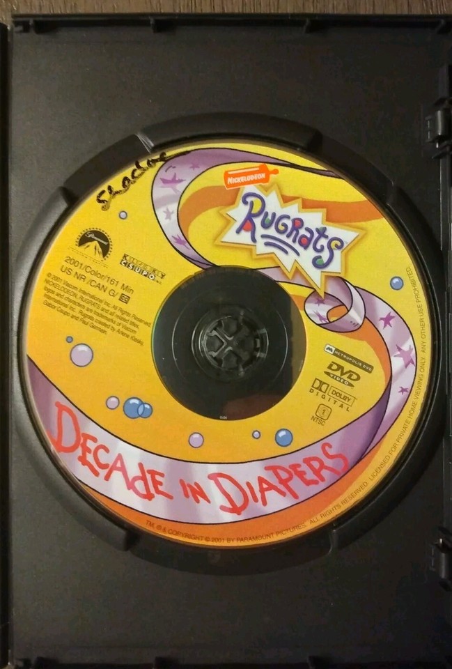 Rugrats Decade In Diapers Collector's Edition DVD Nickelodeon 2001 ...