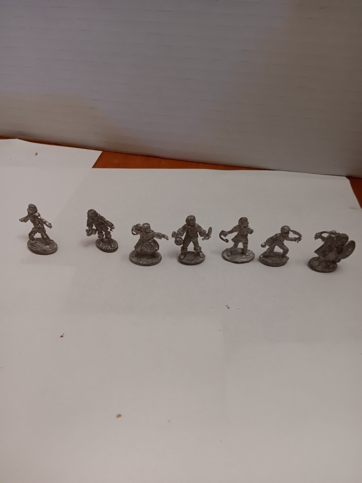 TSR Official Dungeons & Dragons Miniatures Monks Bards Thieves Box Set ...