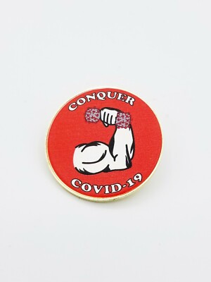 Conquer Corona Lapel Pin | eBay