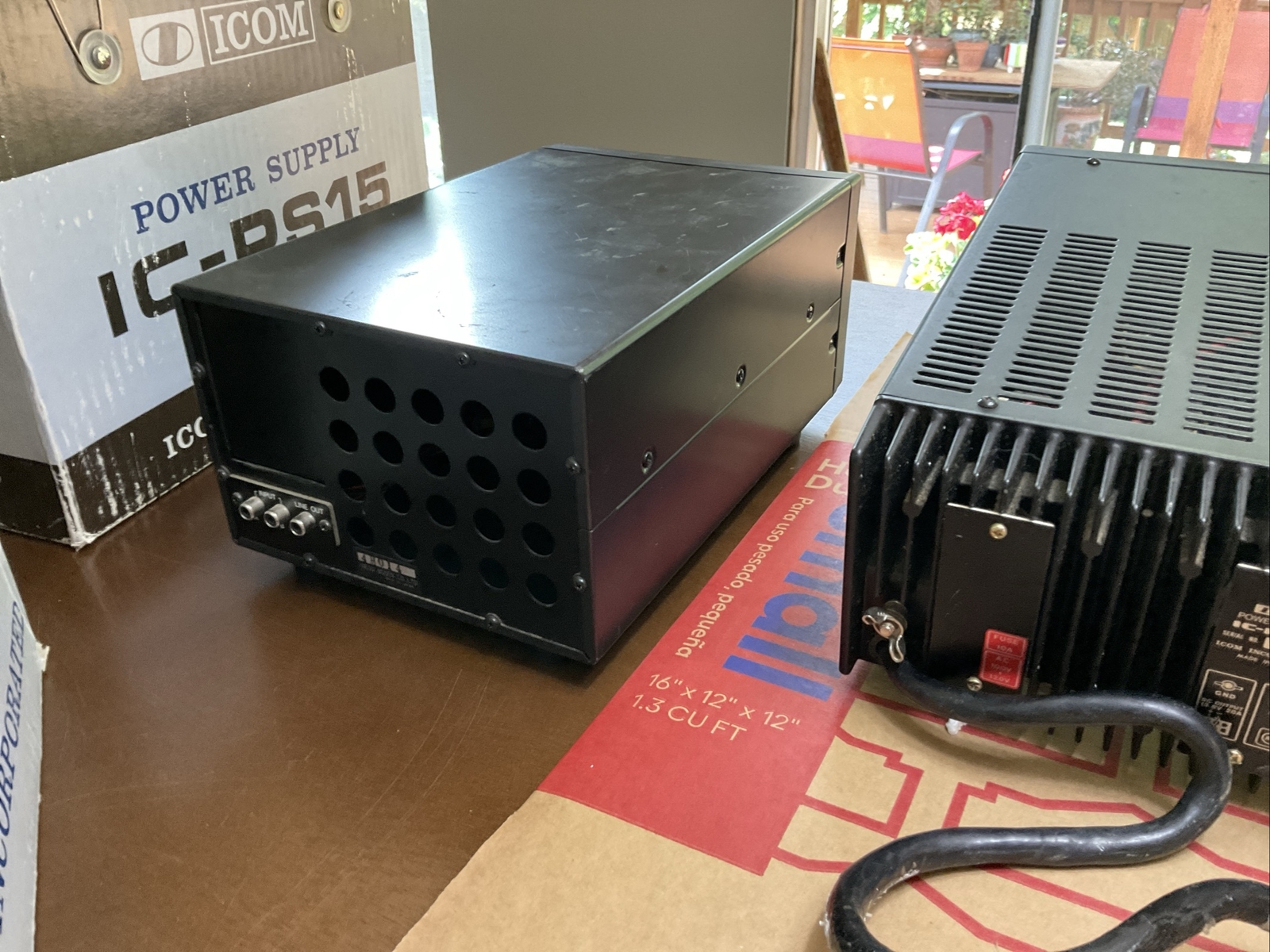 Icom IC-730 HF Transceiver with Icom IC- PS15 Power Supply SP-6 Speaker ...