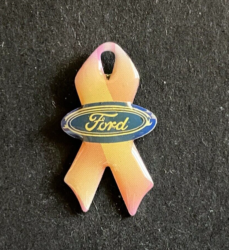 FORD Logo Pink Ribbon Breast Cancer Awareness Lapel Tie tack Hat ...