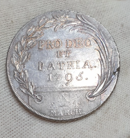Fulda 1795 Aunc-Unc 1 Thaler Silver Germany German State Rare Type | eBay