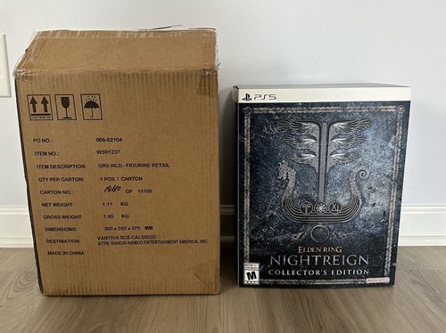 Elden Ring Night Reign Collector's Edition PS5 w/ DLC New & Sealed ...