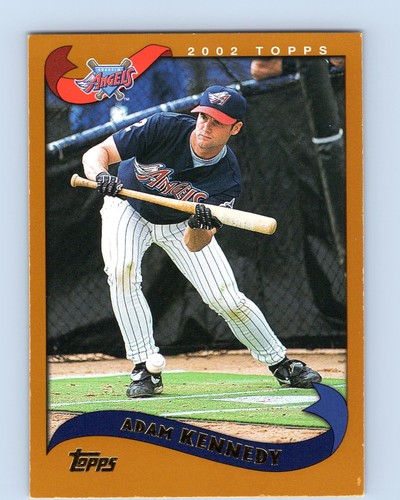 2002 Topps #24 Adam Kennedy Anaheim Angels Baseball Card | eBay