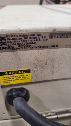 Neslab HX150 Water Chiller Air Recirculating Thermo Fisher Scientific | eBay