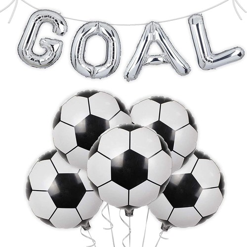 Goal Football Foil Balloon Letters Soccer Footy Match Theme Party Decor ...