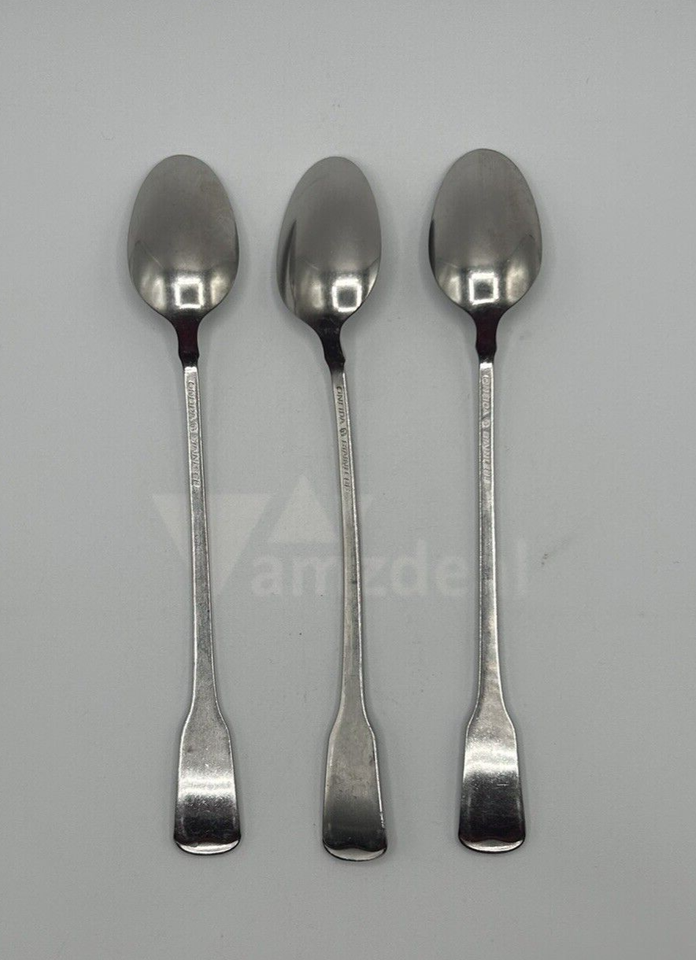 Oneida American Colonial Stainless Flatware Iced Tea Spoon (sold ...
