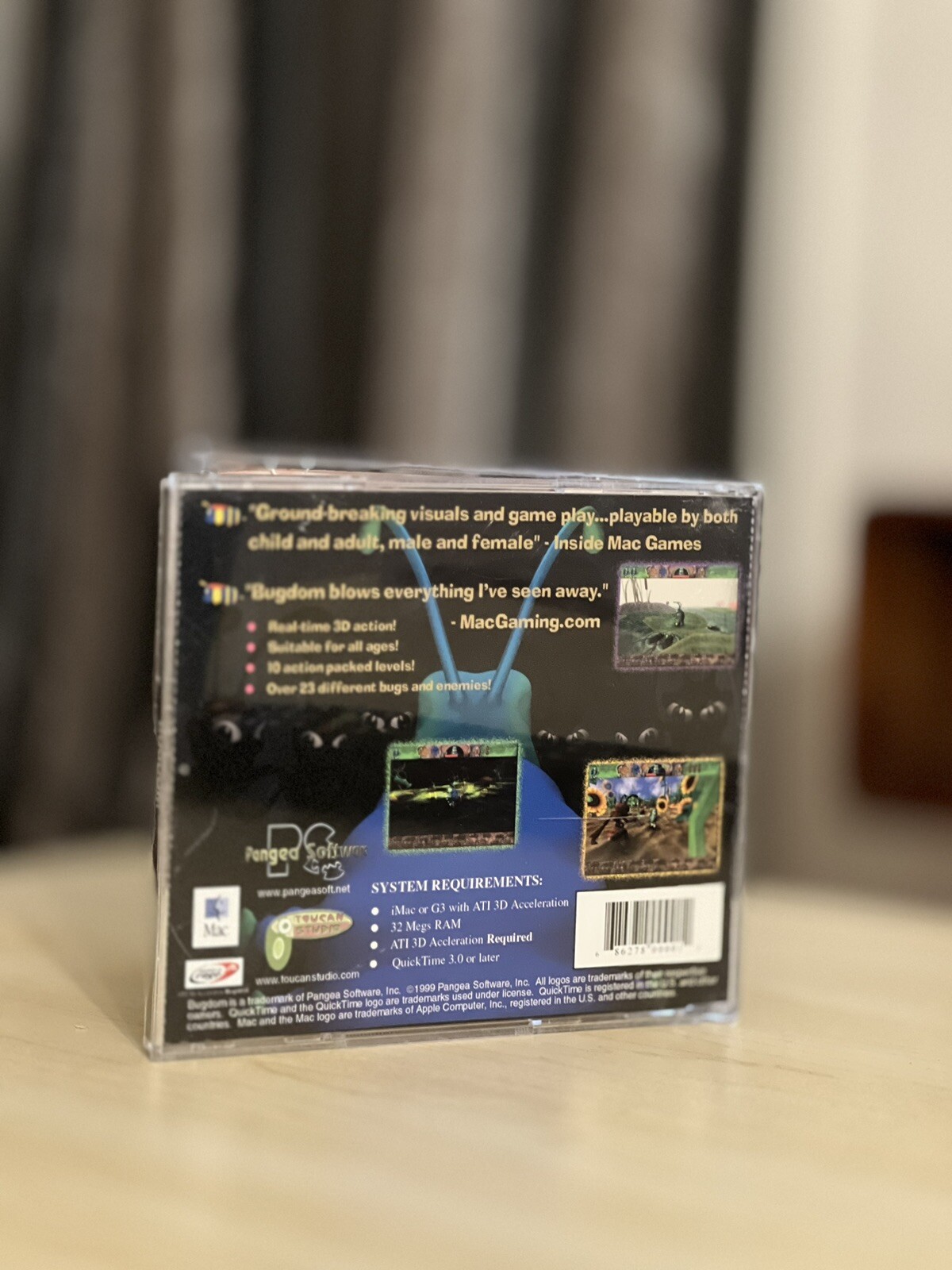 BUGDOM Video Game For Mac | Pangea Software, 1999 | eBay
