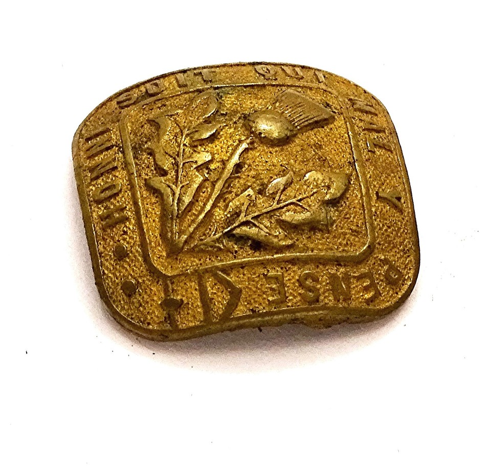 Rara Bottoni Quadrato " Honi Soit Qui Mal Y Pense » . Per Francese ...