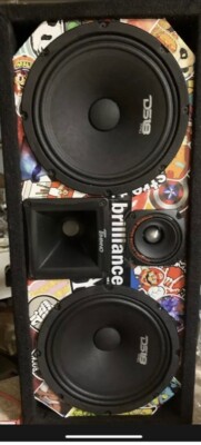 Chuchero speaker box 8” mids Custom Sound Box | eBay