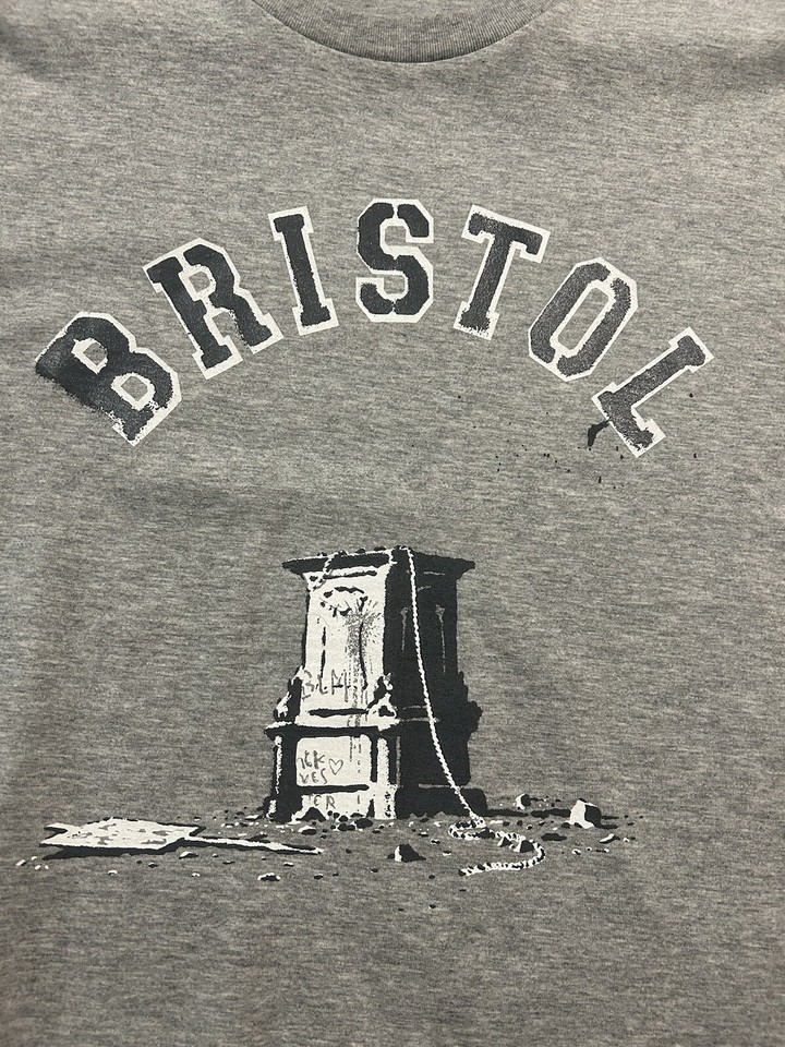 Banksy Official T-Shirt “Bristol” Colston T-Shirt RARE REAL BANKSY | eBay