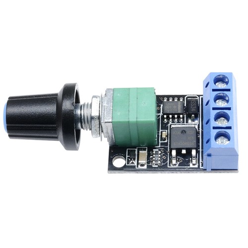 10A 5V-16-12V DC Motor Speed Control Potentiometer Governor PWM Switch ...
