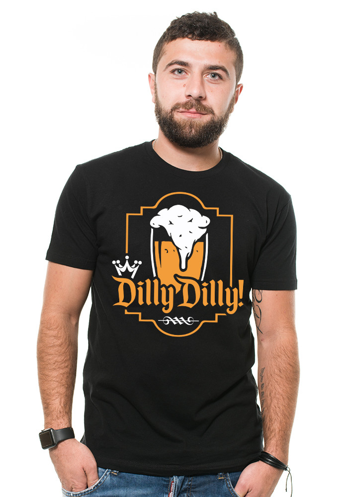Dilly Dilly T-shirt Funny Mens T-shirt Beer Drinking Tee Shirt | eBay