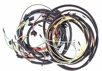 Complete Wiring Harness w/ Directional, 1954-1956 Pick Up Truck 6-226 ...