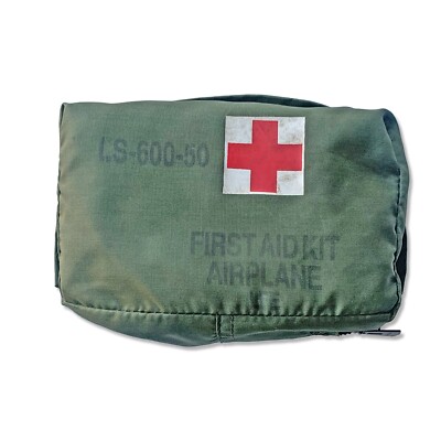 Vintage US Military Aircraft First Aid Kit LS-600-50 with Original ...