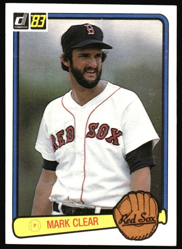 1983 Donruss Mark Clear #361 Boston Red Sox | eBay