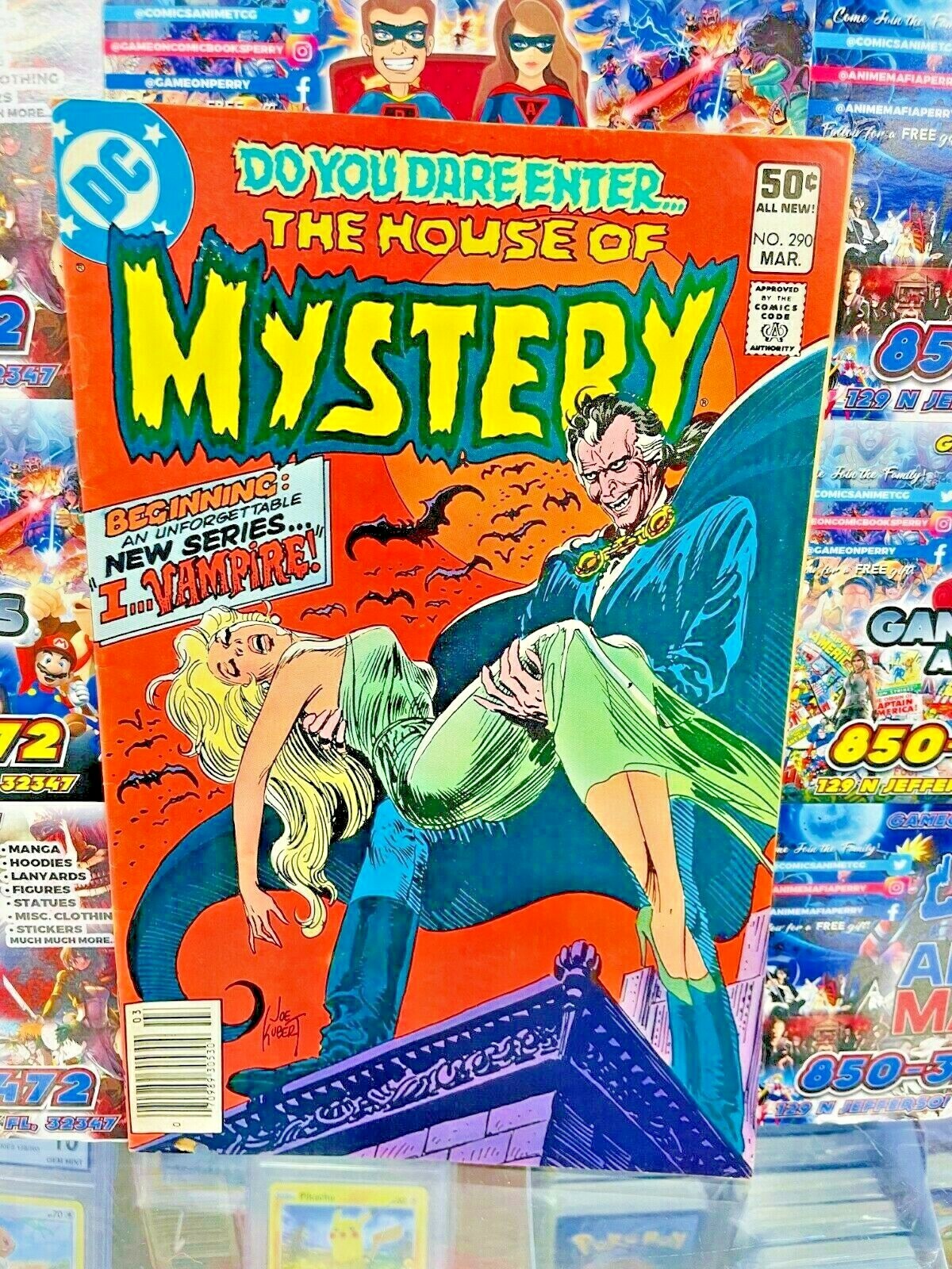 House Of Mystery #290 1st Appearance Of I…Vampire! Mary Queen Blood DC ...
