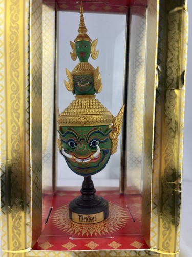 Thai Ramayana Mask Head Giant Guard Collectible Decor Art Statue ...