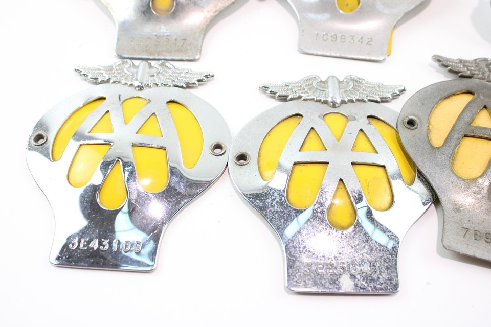 AA Enamel Vintage Car Grille Badge Automobilia Collectables | eBay UK