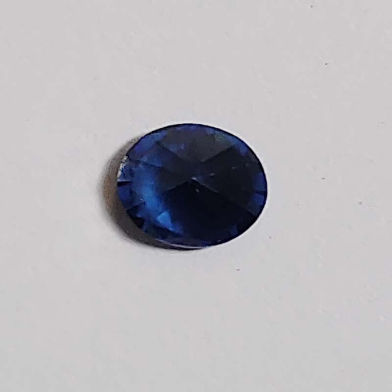 5.0 Ct Certified Natural Oval Cut Blue Zircon Diamonds VVS Loose Gems ...