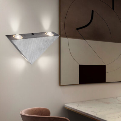 Spot Mural Applique Murale Luminaire de Salon Haut Bas LED Couloir Alu ...