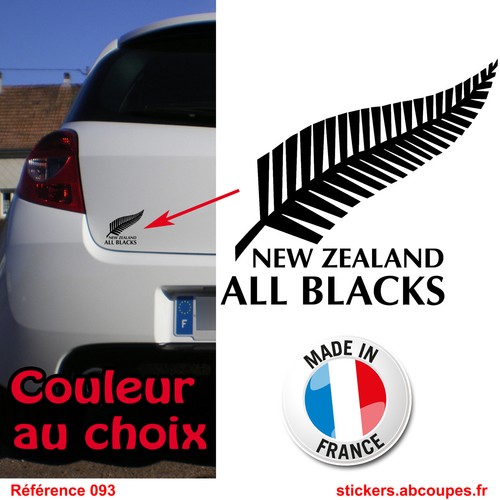 Decal Sticker All Blacks - New Zealand Rugby - 093 | eBay