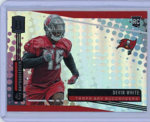 2019 Panini Unparalleled Devin White Rookie RC - Tampa Bay Buccaneers ...