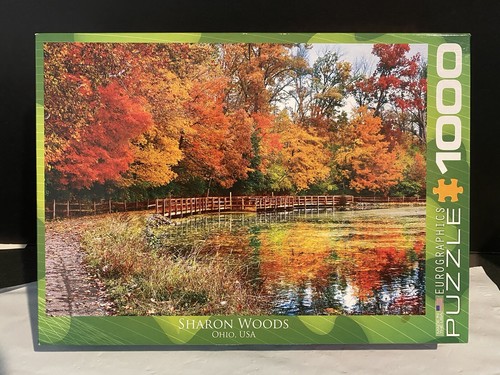 Sharon Woods Ohio Puzzle - 1000 Pieces - County Road in the Fall ...