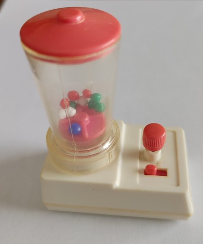 Vintage Barbie Wind Up Blender Pink White Works | eBay