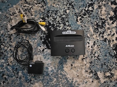 Sega Genesis Classic Game Console 80 Built In Games AtGames 2012 Not ...