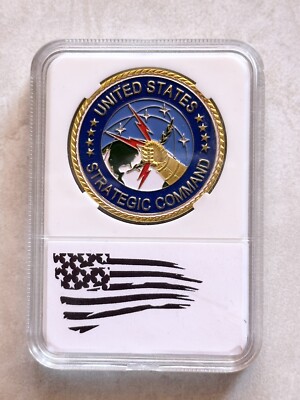 NEW U.S. Air Force Strategic Air Command Challenge Coin With Case | eBay