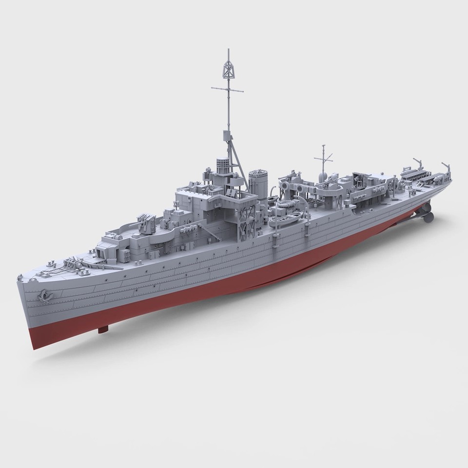 SSC350630S-A 1/350 HMS River Class Spey K246 Frigate kits Segmented ...