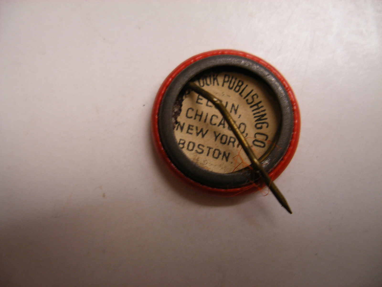 Vtg Pin Back Button - R&B Contest "Work For The Reds" | eBay