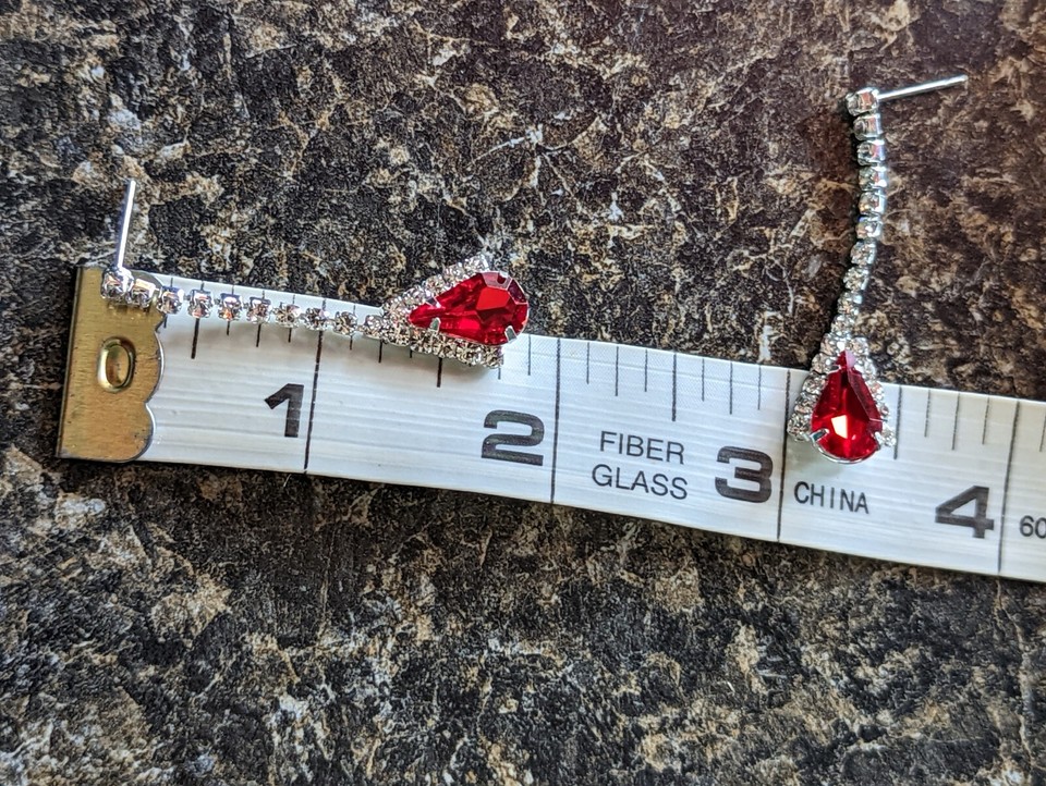 AB Iridescent Crystal Choker Rhinestone Necklace Earring Set Bridal ...