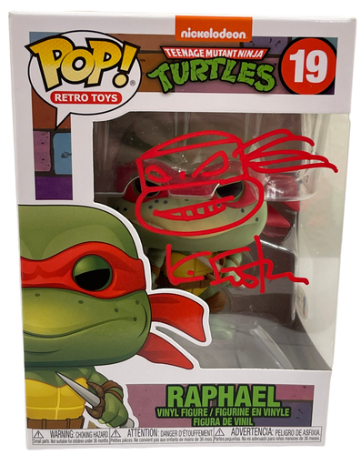 KEVIN EASTMAN TMNT SIGNED FUNKO FIGURE RAPHAEL AUTOGRAPH PROOF BECKETT ...