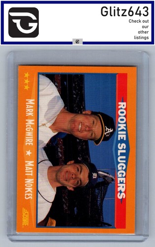 1988 Score #648 Mark McGwire / Matt Nokes | eBay