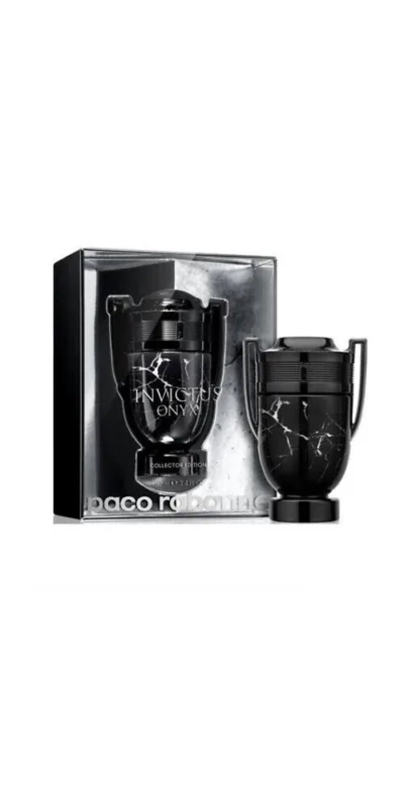 Paco Rabanne Invictus Onyx Collector Edition For Men EDT 3.4oz / 100ml ...