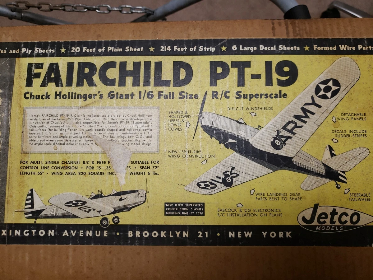 Pt 19 Airplane Models
